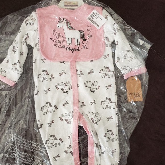 chick pea | One Pieces | Hp Baby Girls Unicorn Set | Poshmark